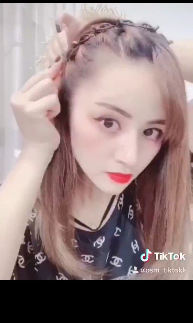 Bando model jepit, Fesyen Wanita, Aksesoris di Carousell