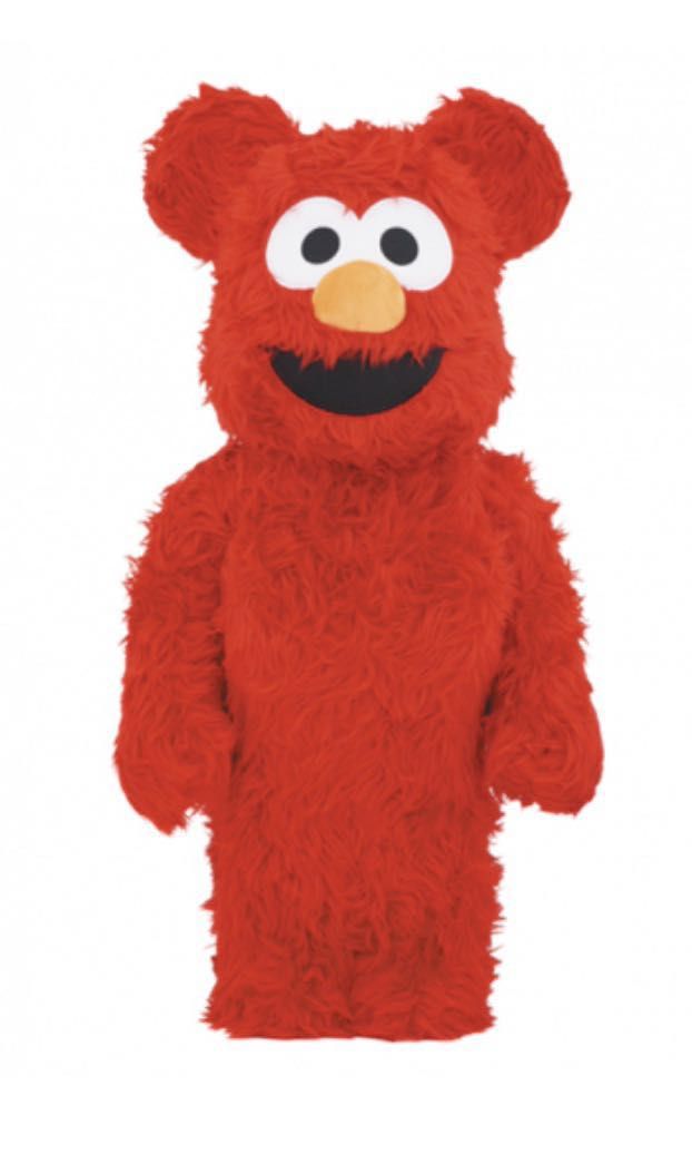 Bearbrick Elmo Sesame Street 1000%, Hobbies & Toys, Toys & Games on ...
