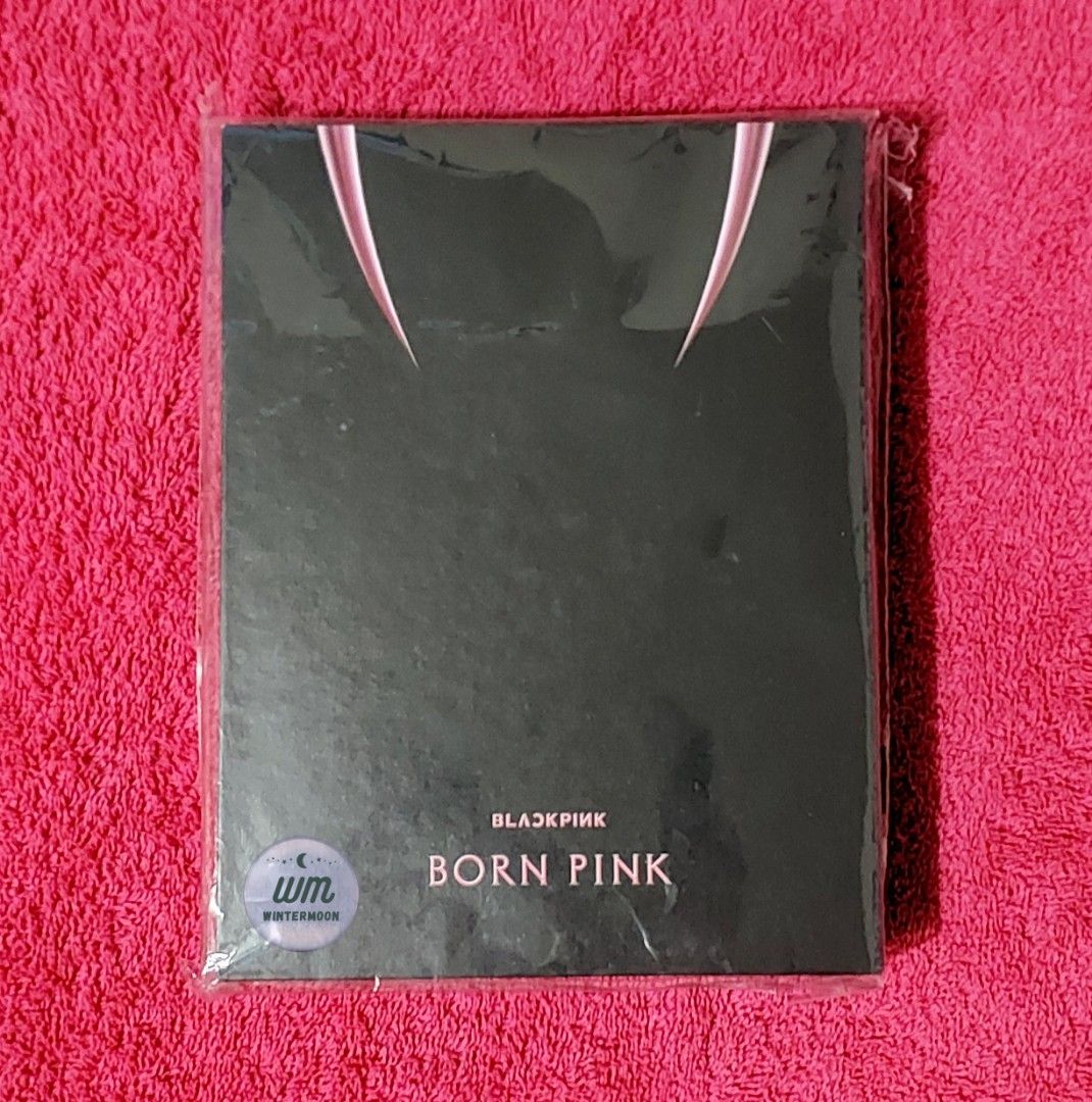 BLACKPINK BORN PINK SEALED ALBUM BOX SET PINK VERSION on Carousell