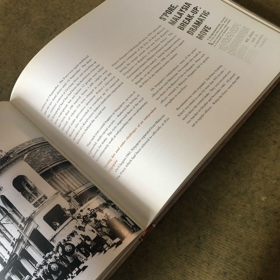 Books on Singapore Armed Forces (SAF) and Singapore Police Force (SPF ...