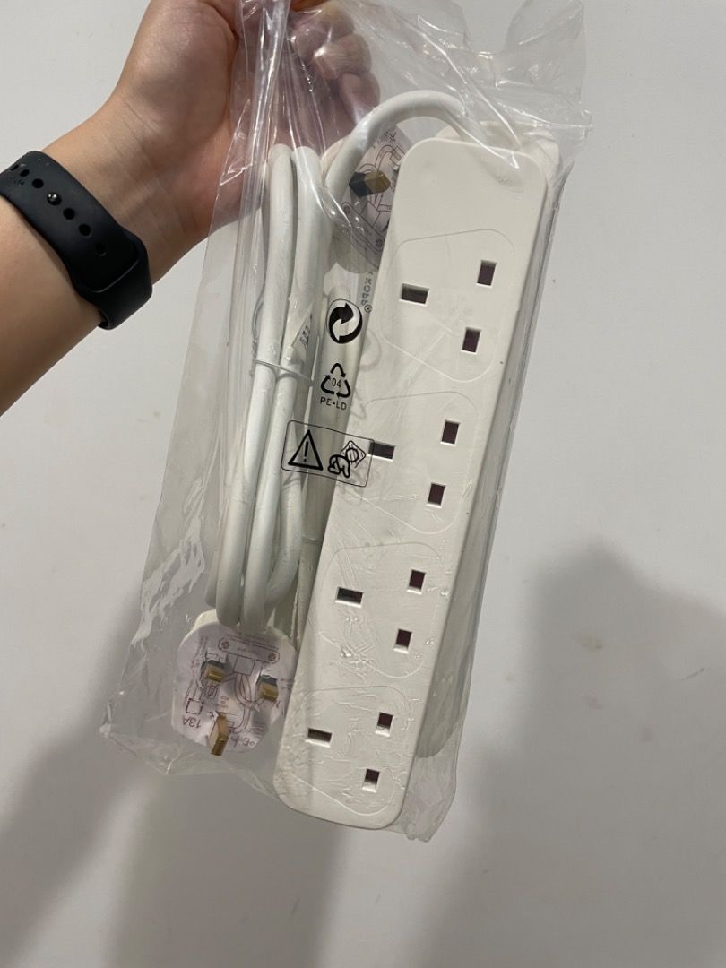 BRAND NEW IKEA 4-WAY SOCKET, TV & Home Appliances, Electrical, Adaptors ...