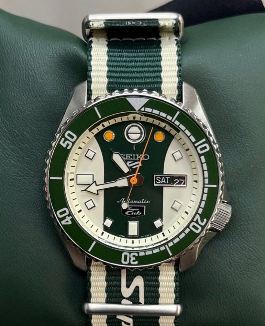 Brand New SEIKO 5 Sports Honda Super Cub Limited Edition Automatic ...