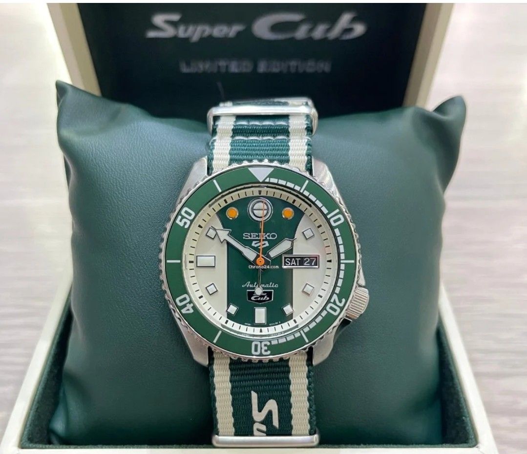 Brand New SEIKO 5 Sports Honda Super Cub Limited Edition Automatic ...