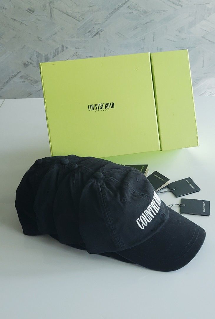 [Brand New] Set of 4 Country Road Heritage Cap, Men's Fashion, Watches ...