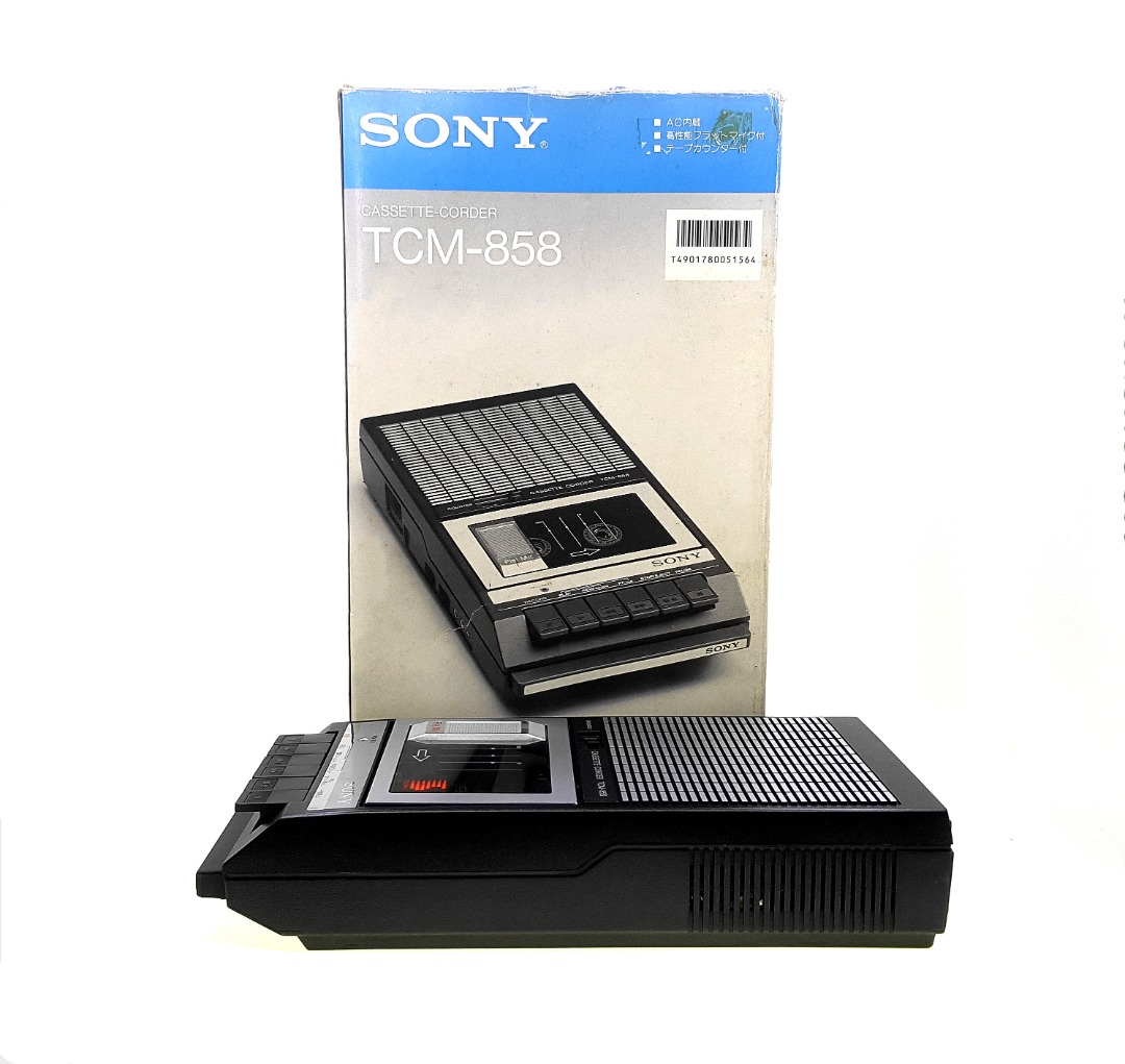 Brand New Sony Walkman TCM-858 Portable Cassette Player/Recorder, Audio ...