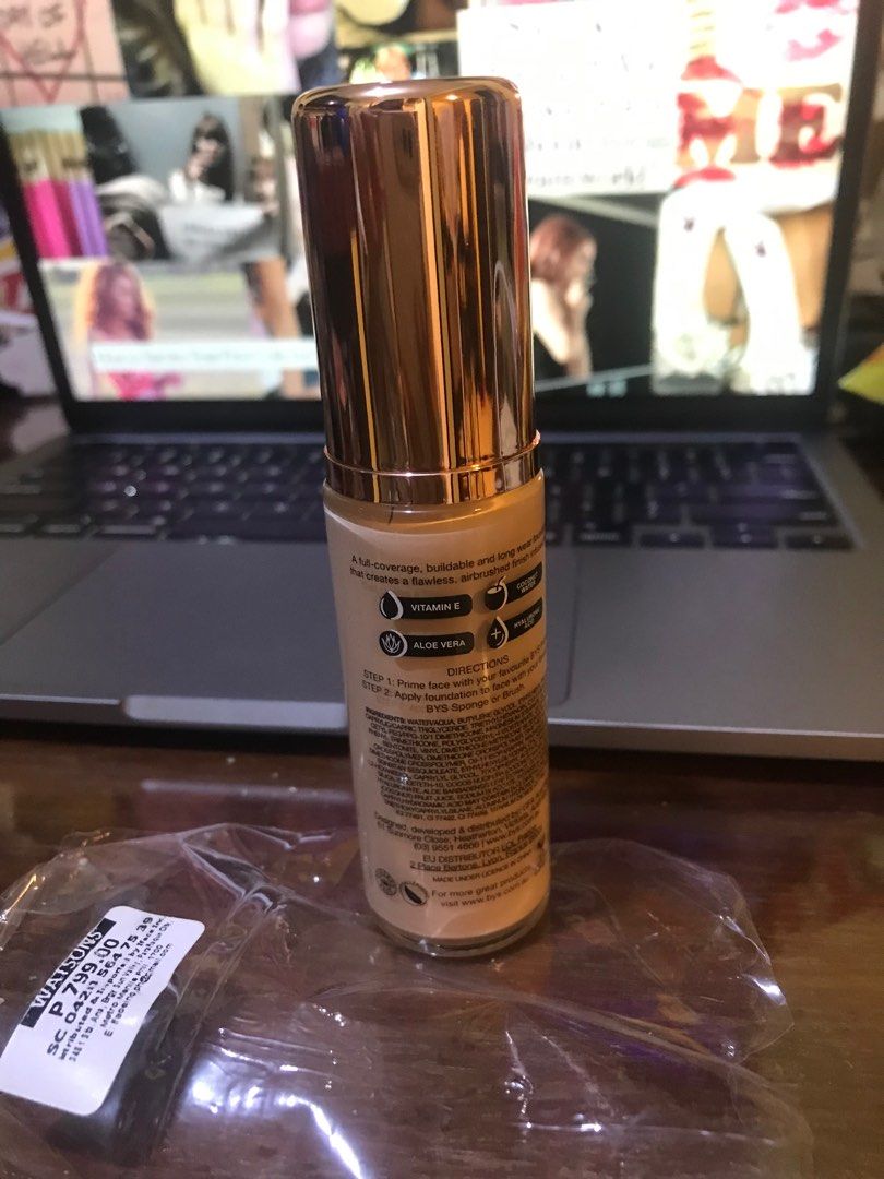 BYS FULL COVERAGE FOUNDATION on Carousell