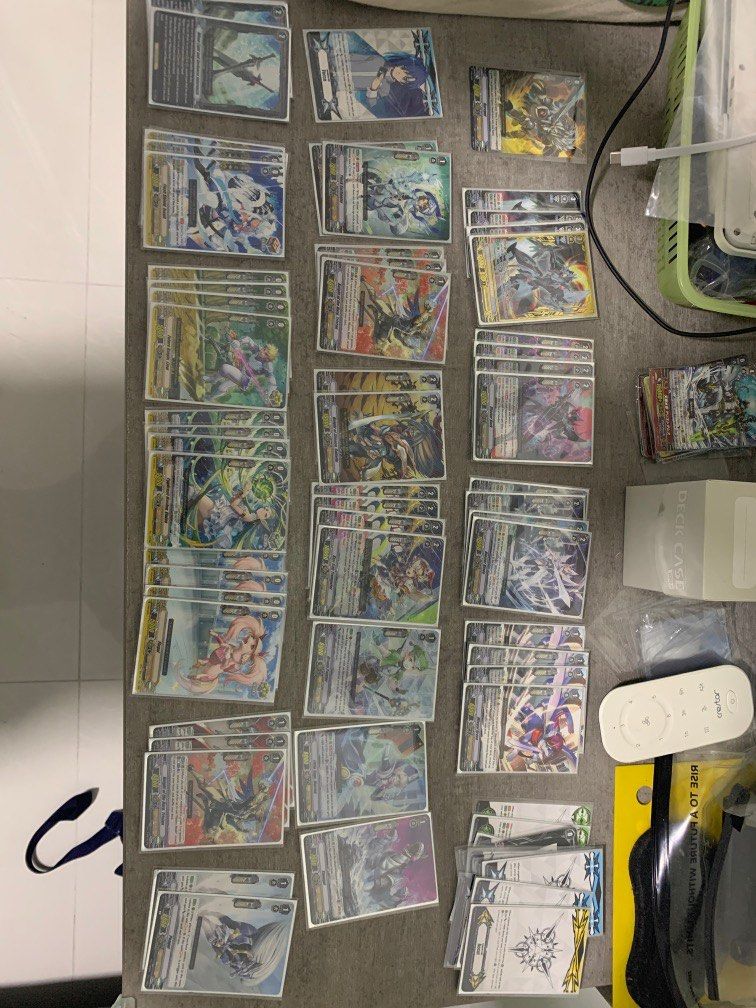 Cardfight vanguard MLB V DECK WITH SPARES, Hobbies & Toys, Toys & Games ...
