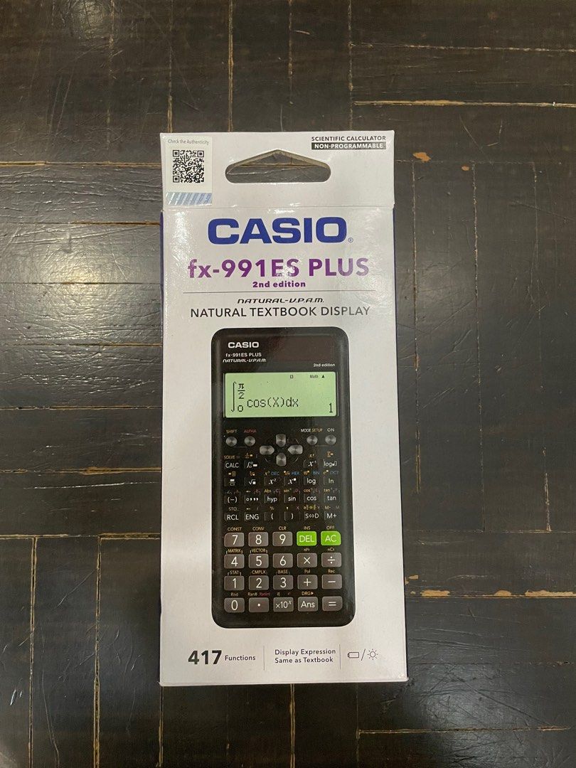 Casio fx-991ES PLUS 2nd edition, Hobbies & Toys, Stationery & Craft ...