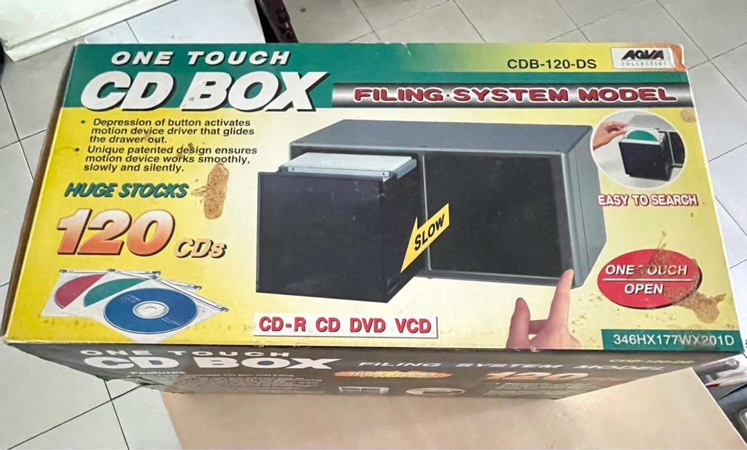 CD Box, Audio, Other Audio Equipment on Carousell