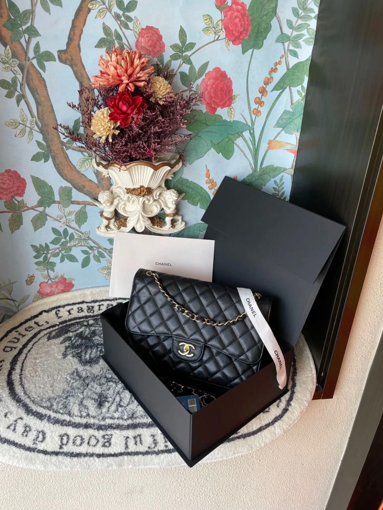 chanel cf 30,big size,full set ,microchipped, Luxury, Bags & Wallets on ...