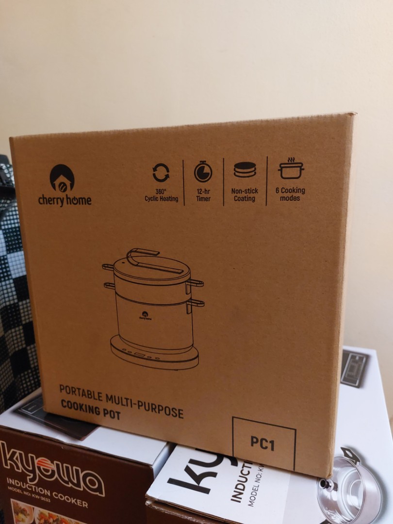 Cherry Home portable multi-purpose cooking pot, TV & Home Appliances ...