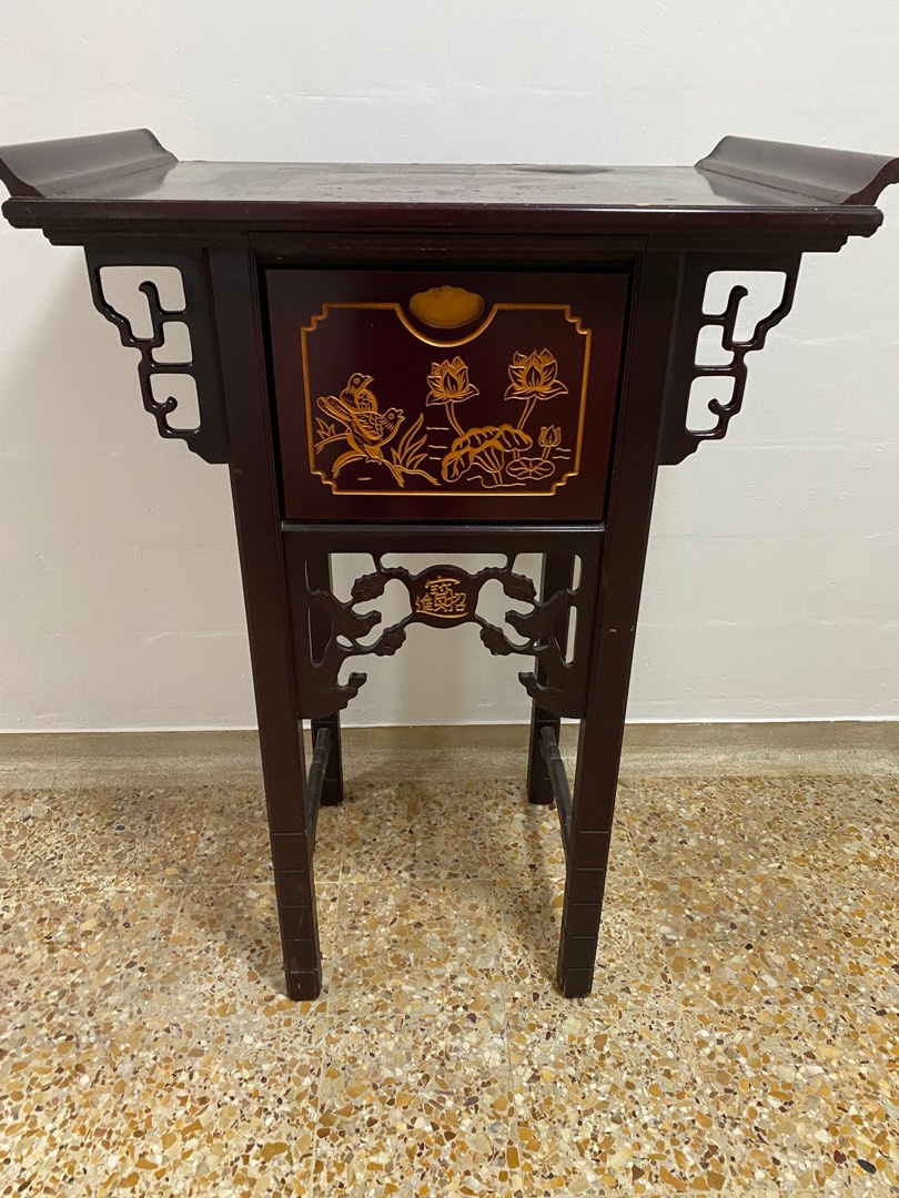 Chinese god altar table, Furniture & Home Living, Furniture, Other Home ...