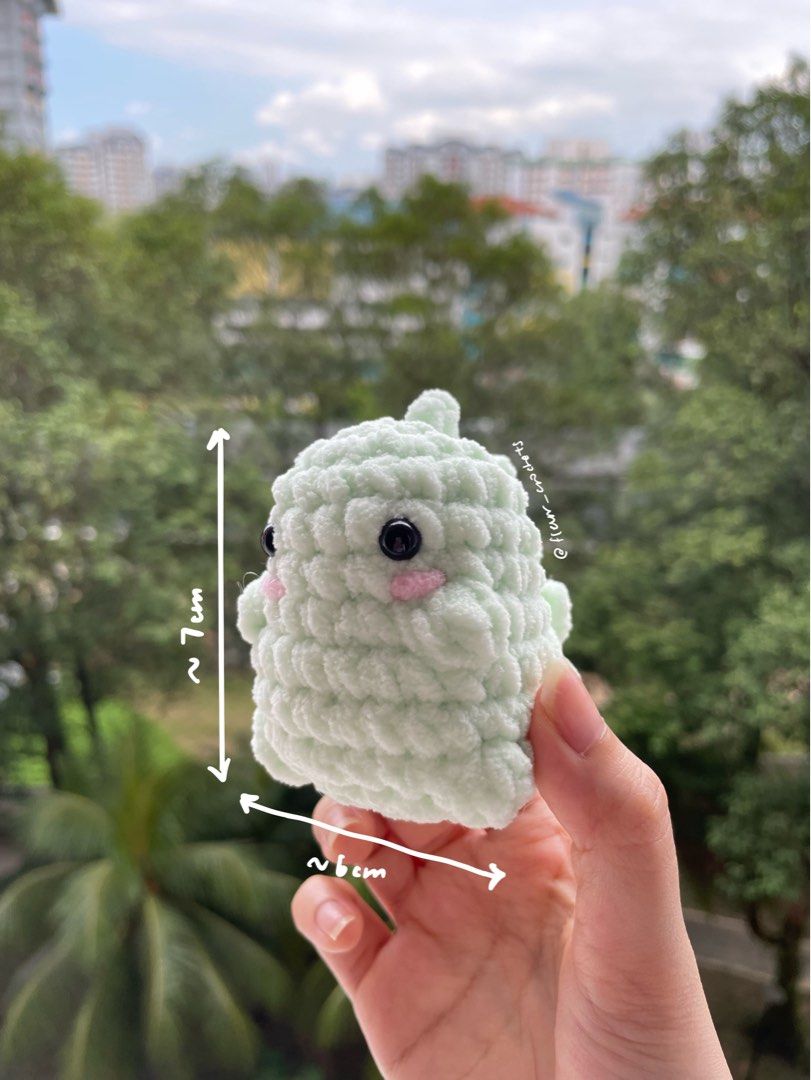Chonky Dino Crochet Plush 2.0, Hobbies & Toys, Stationery & Craft ...