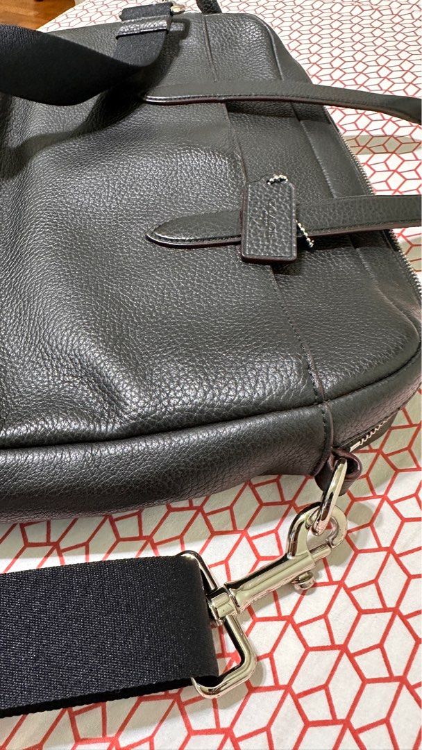 Coach leather laptop notebook bag, Computers & Tech, Parts ...