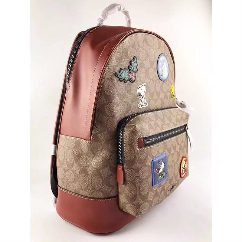 Coach x Snoopy backpack on Carousell