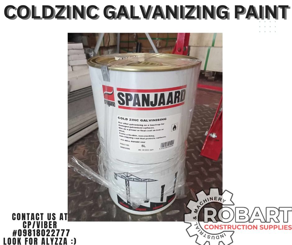 COLDZINC GALVANIZING PAINT, Commercial & Industrial, Construction Tools ...