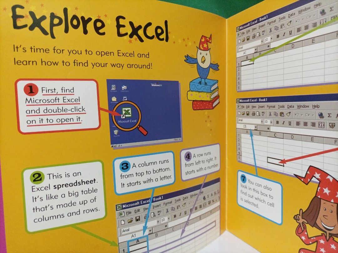 Computer Wizards Excel Magic, Step-by-step activities in MS Excel ...