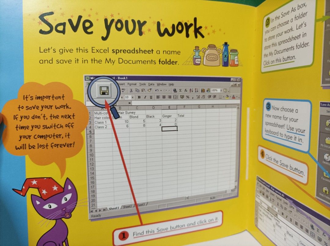 Computer Wizards Excel Magic, Step-by-step activities in MS Excel ...