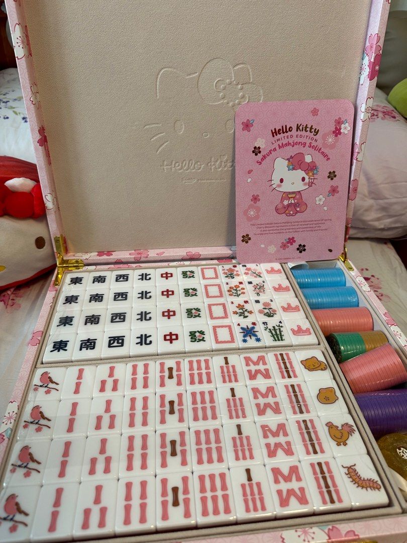 CPCM Limited Edition Hello Kitty Sakura Mahjong Solitaire!, Hobbies ...