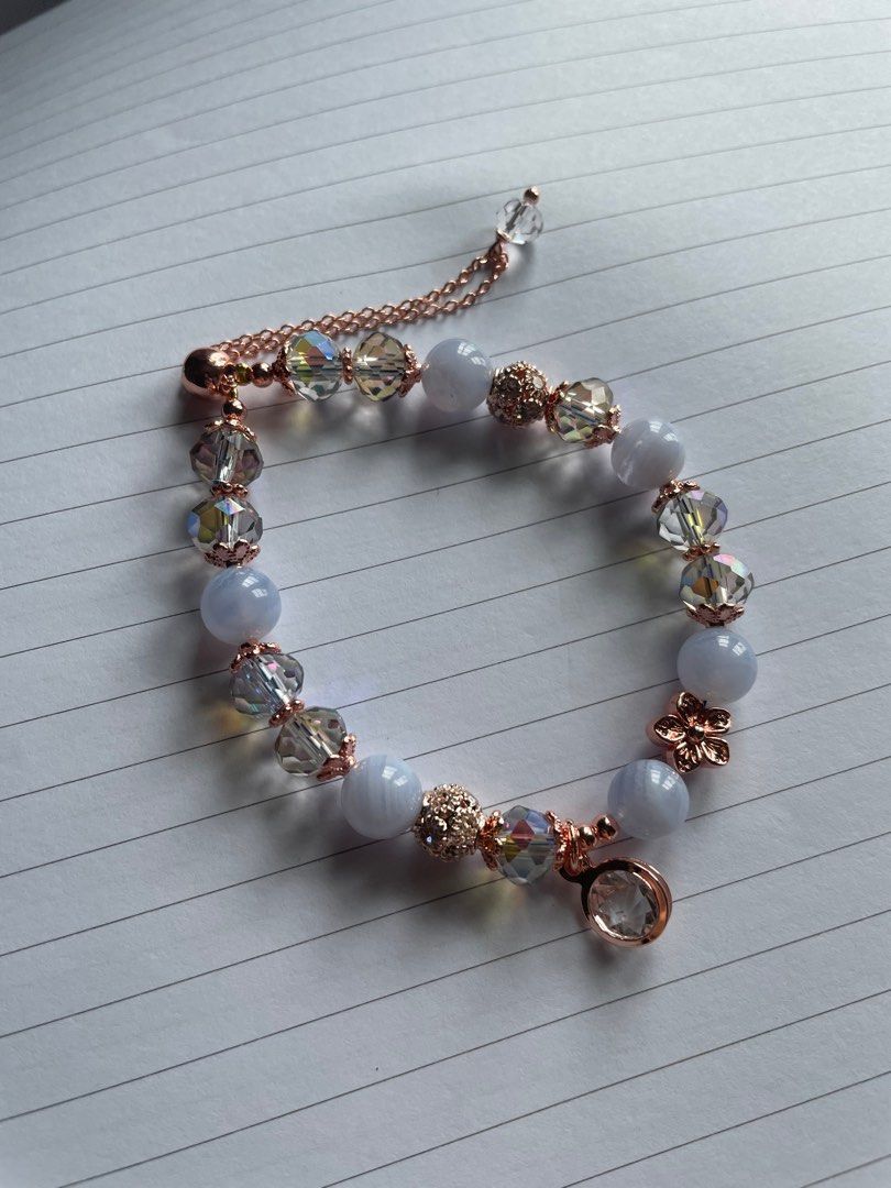 Crystal Bracelets, Women's Fashion, Jewelry & Organisers, Bracelets on Carousell