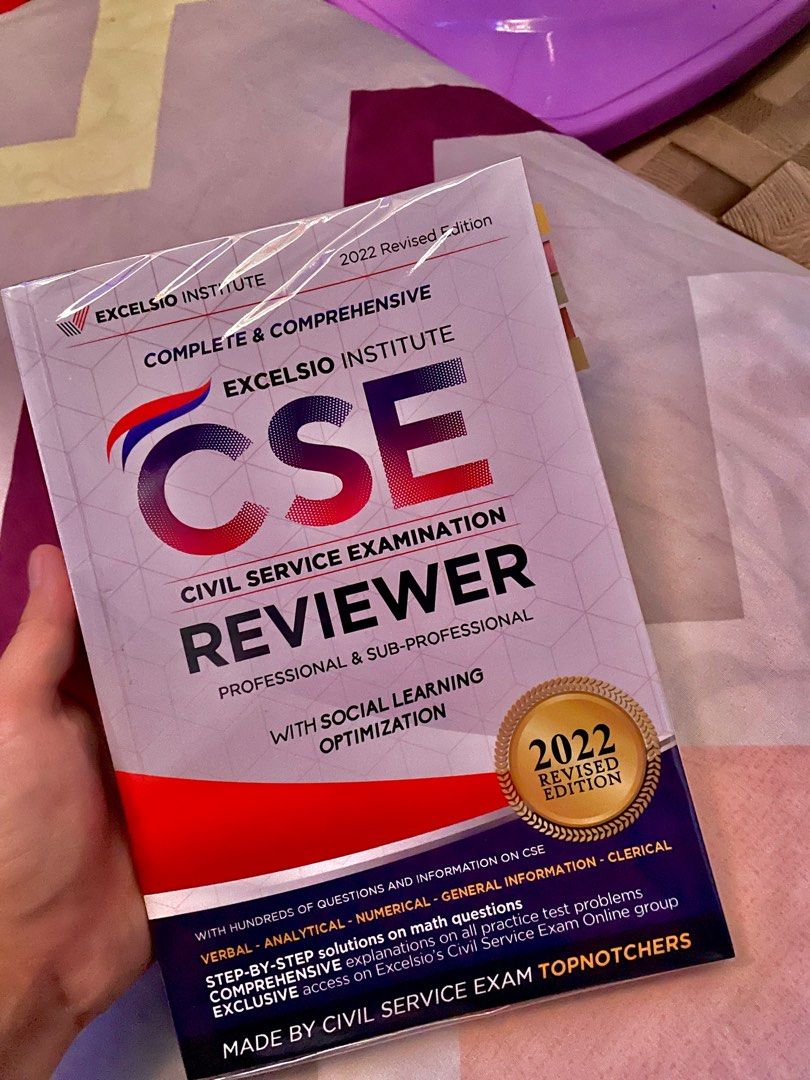 CSE REVIEWER BOOK, Hobbies & Toys, Books & Magazines, Textbooks on ...