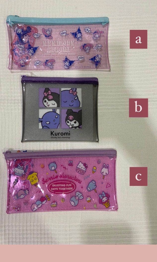 DAISO Sanrio Pouch/Case, Women's Fashion, Bags & Wallets, Purses ...