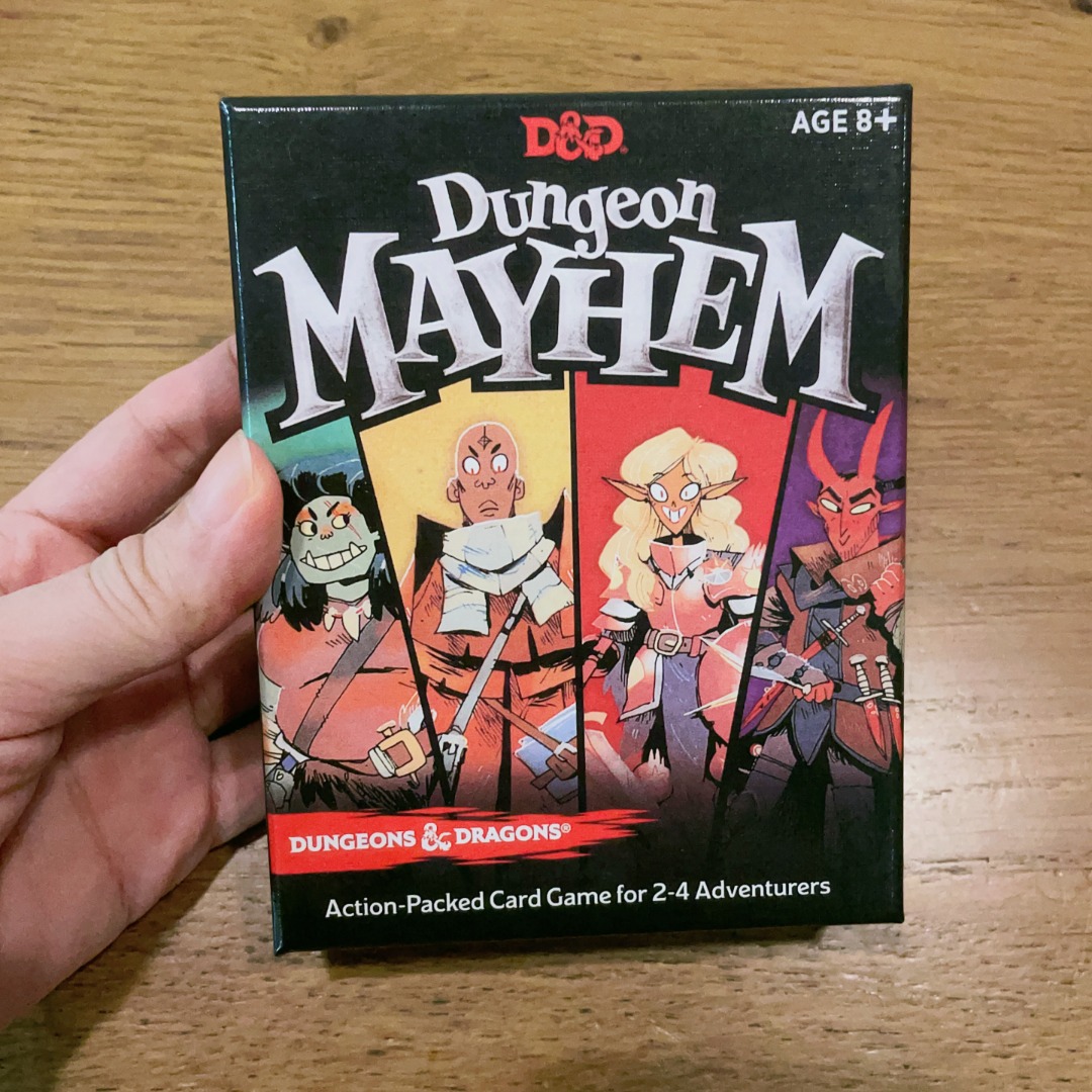 D&D Dungeon Mayhem Card Game, Hobbies & Toys, Toys & Games on Carousell