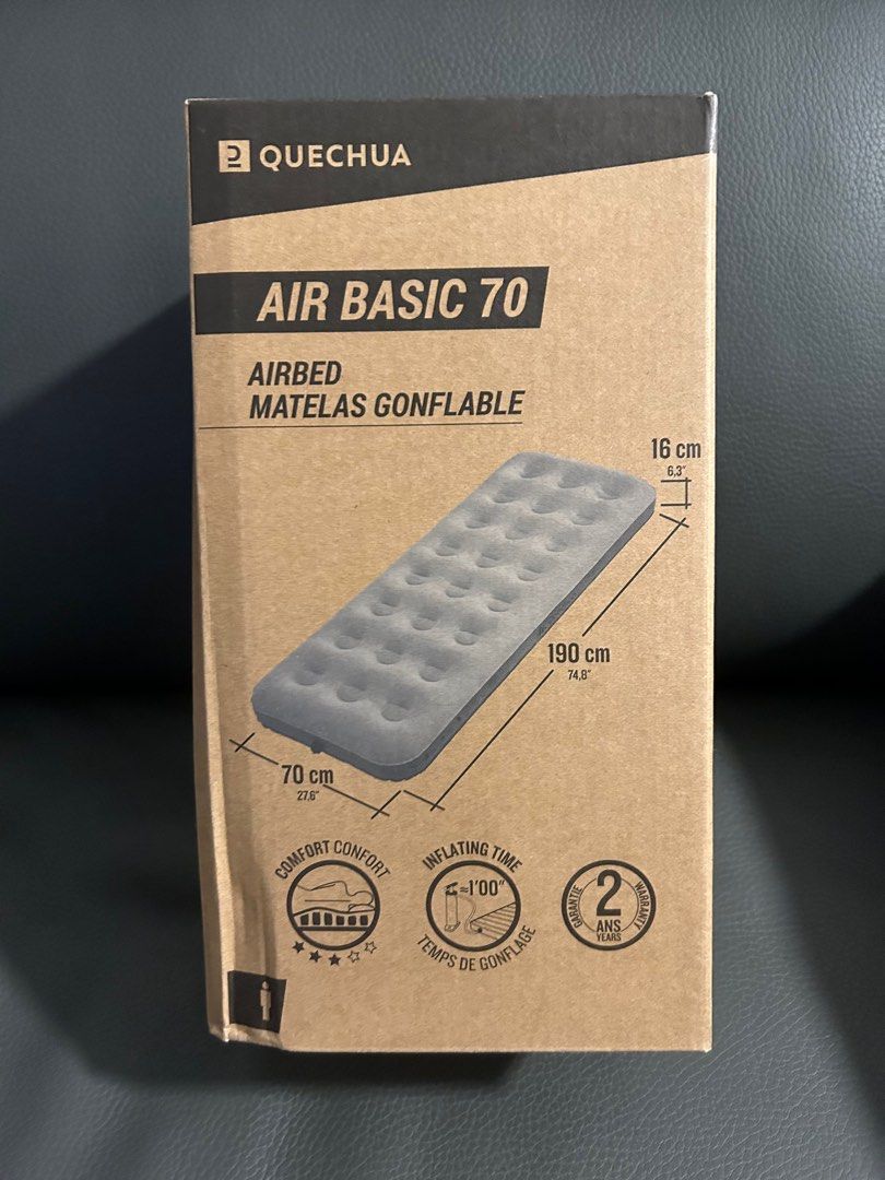 Decathlon inflatable bed, Sports Equipment, Other Sports Equipment and ...