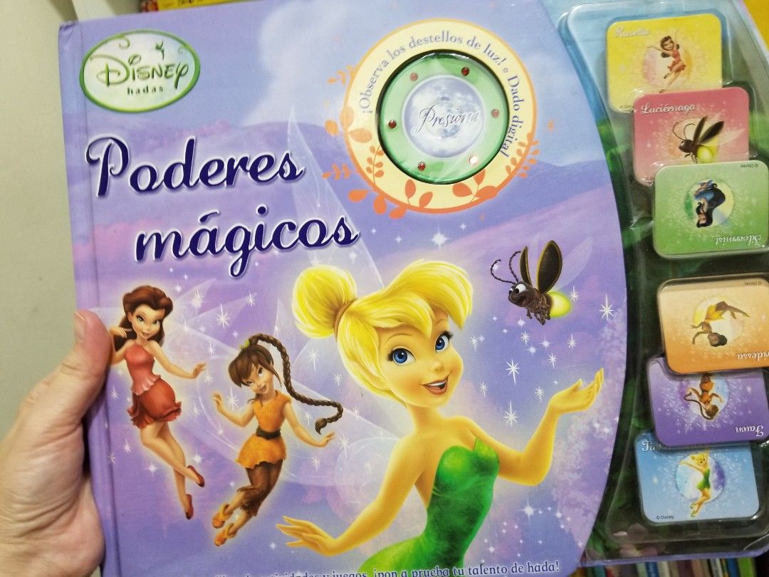 Disney's Tinkerbell Boardgame Book (working) Spanish language. VG ...