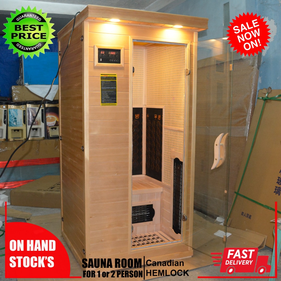 Dry Sauna infrared Steam Room / Sauna Room Good for 1 to 2 Seaters on ...