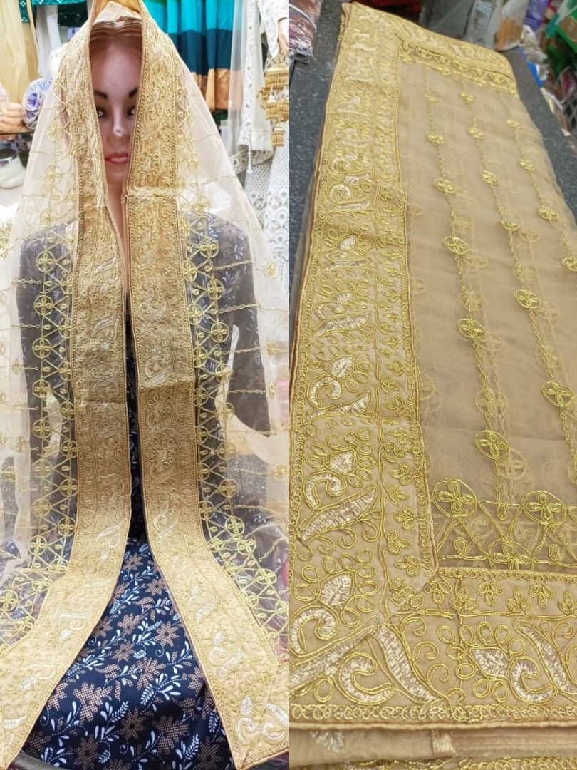 Dupatta Selendang Syal Sarong Adat Bugis Makassar Lampung Mataram ...