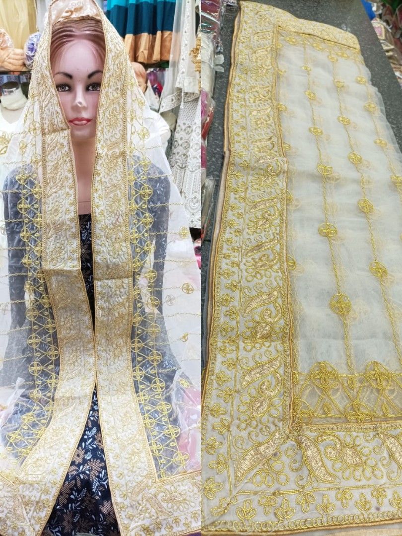 Dupatta Selendang Syal Sarong Adat Bugis Makassar Lampung Mataram ...