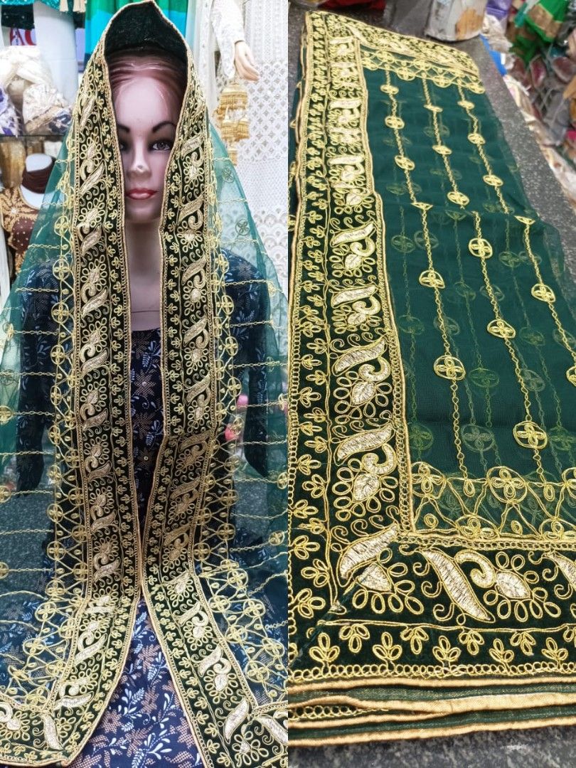 Dupatta Selendang Syal Sarong Adat Bugis Makassar Lampung Mataram ...