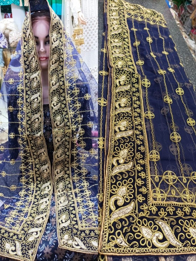 Dupatta Selendang Syal Sarong Adat Bugis Makassar Lampung Mataram ...