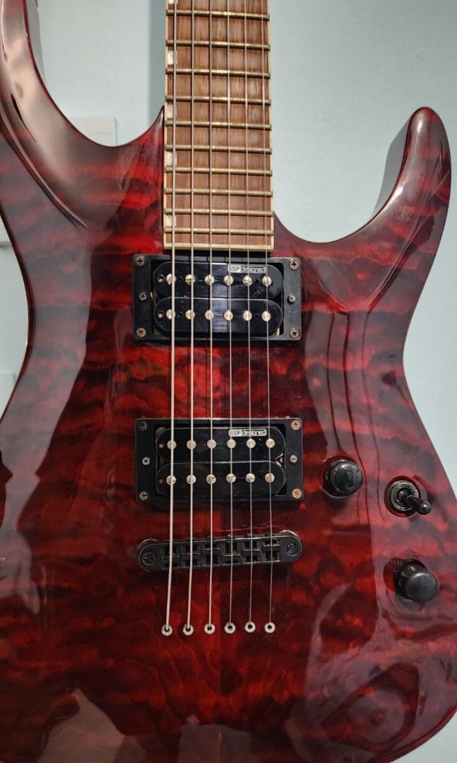 Electric guitar ESP LTD MH200 with free bag, Hobbies & Toys, Music ...