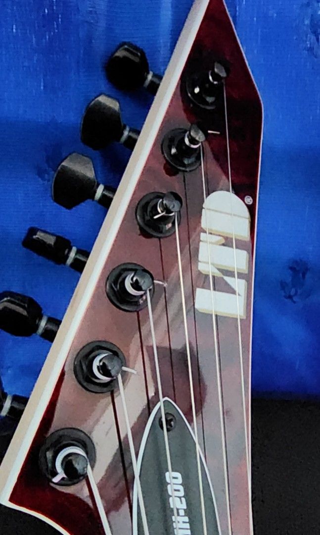 Electric guitar ESP LTD MH200 with free bag, Hobbies & Toys, Music ...