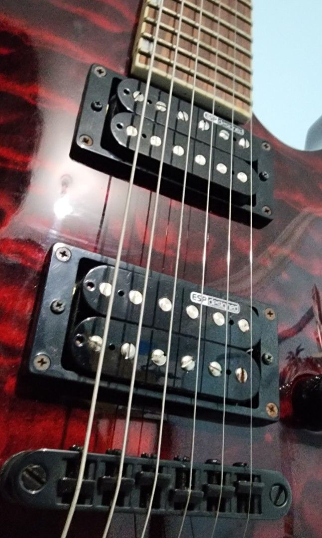 Electric guitar ESP LTD MH200 with free bag, Hobbies & Toys, Music ...