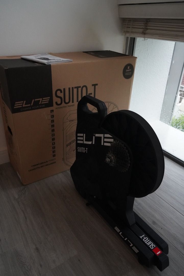 Elite Suito-T Interactive Bike Trainer, Sports Equipment, Bicycles & Parts, Parts & Accessories ...