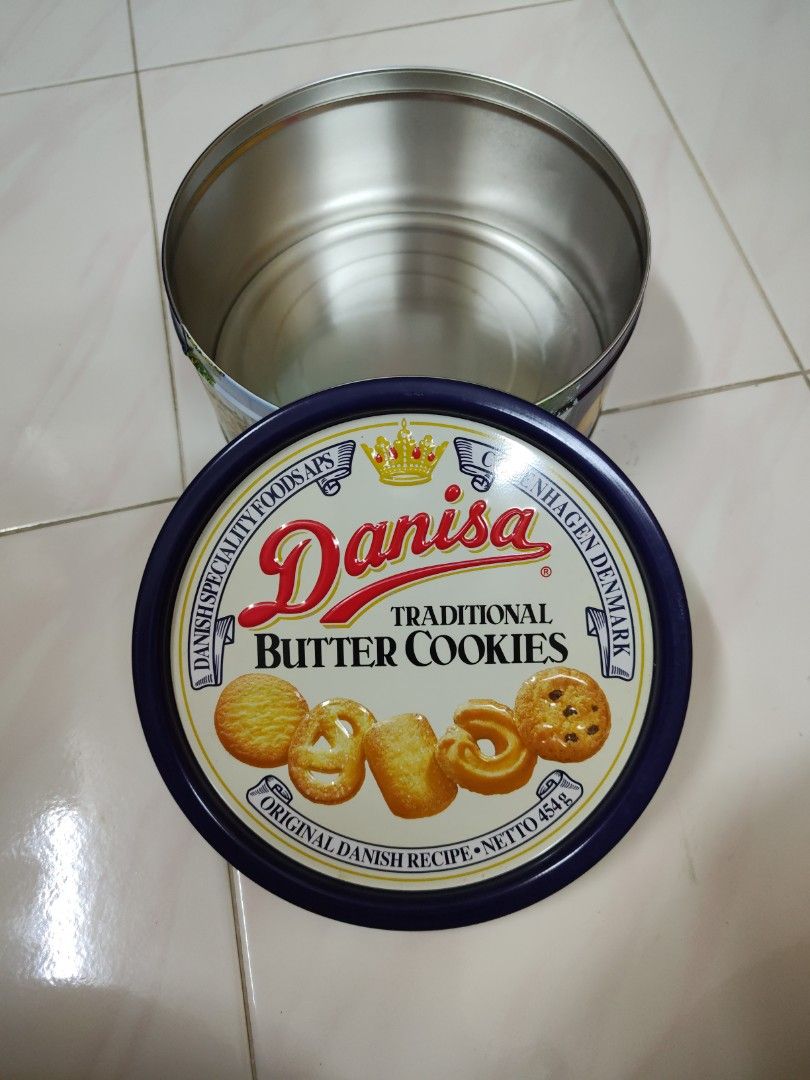 Empty Cookie Box (19cm x 8.5cm), Furniture & Home Living, Kitchenware ...