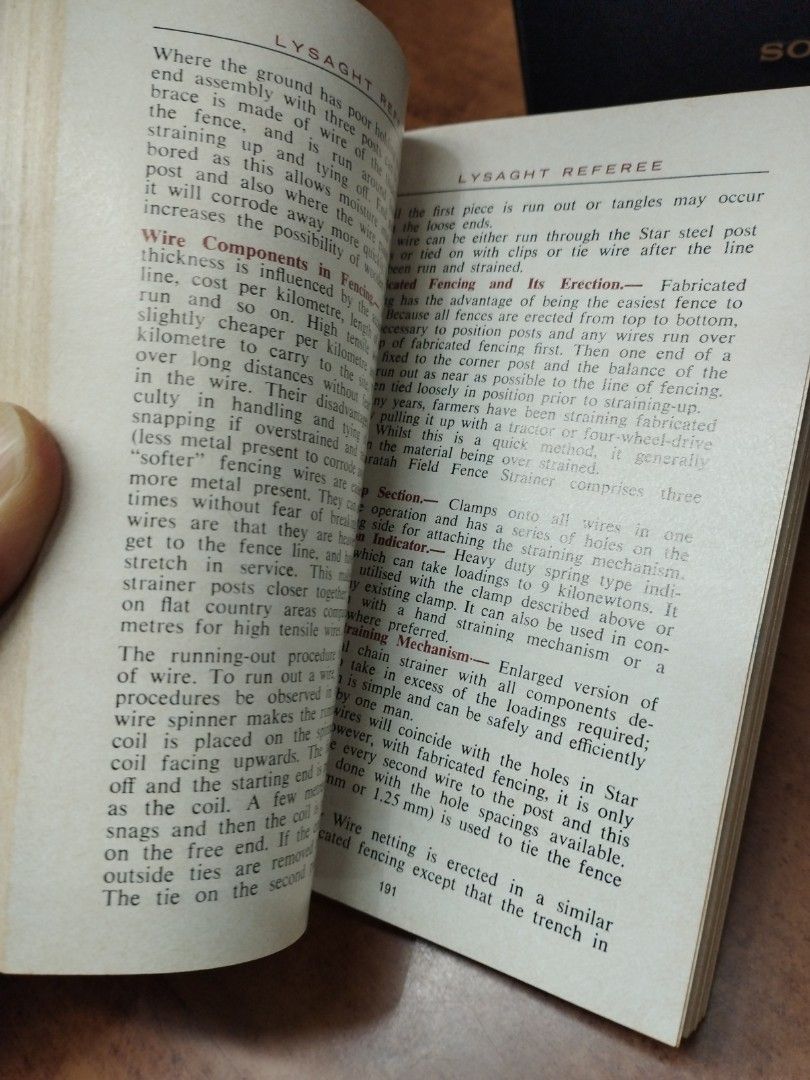 (ENG) Lysaght Referee, Hobbies & Toys, Books & Magazines, Textbooks on Carousell