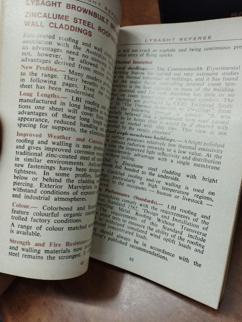 (ENG) Lysaght Referee, Hobbies & Toys, Books & Magazines, Textbooks on Carousell