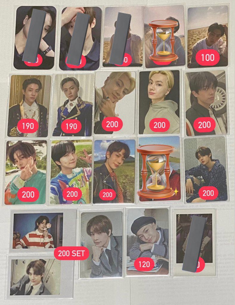 Enhypen PCS Jake Jay Heesung Sunghoon on Carousell