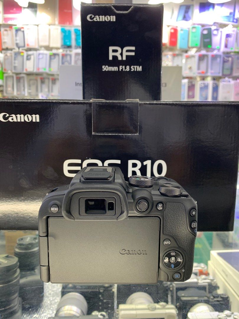 EOS R10 W/50mm F1.8 STM 4k wifi ready good for blogging, Photography ...