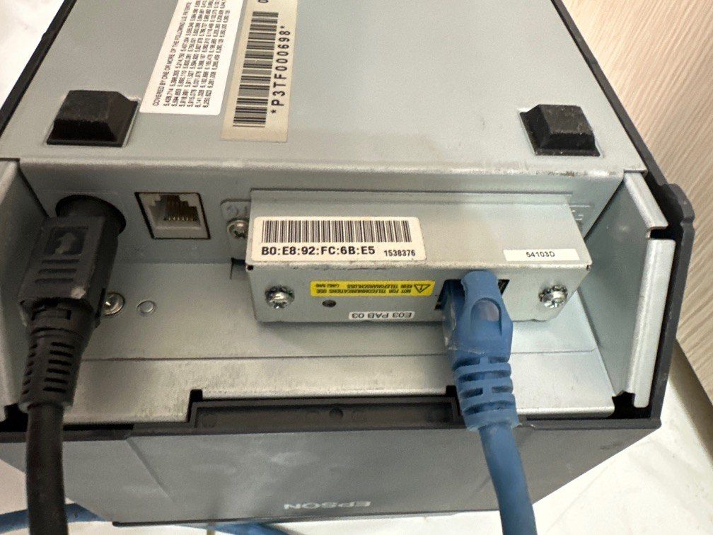 Epson TM-T81 Point of sale cashier printer, Computers & Tech, Printers ...