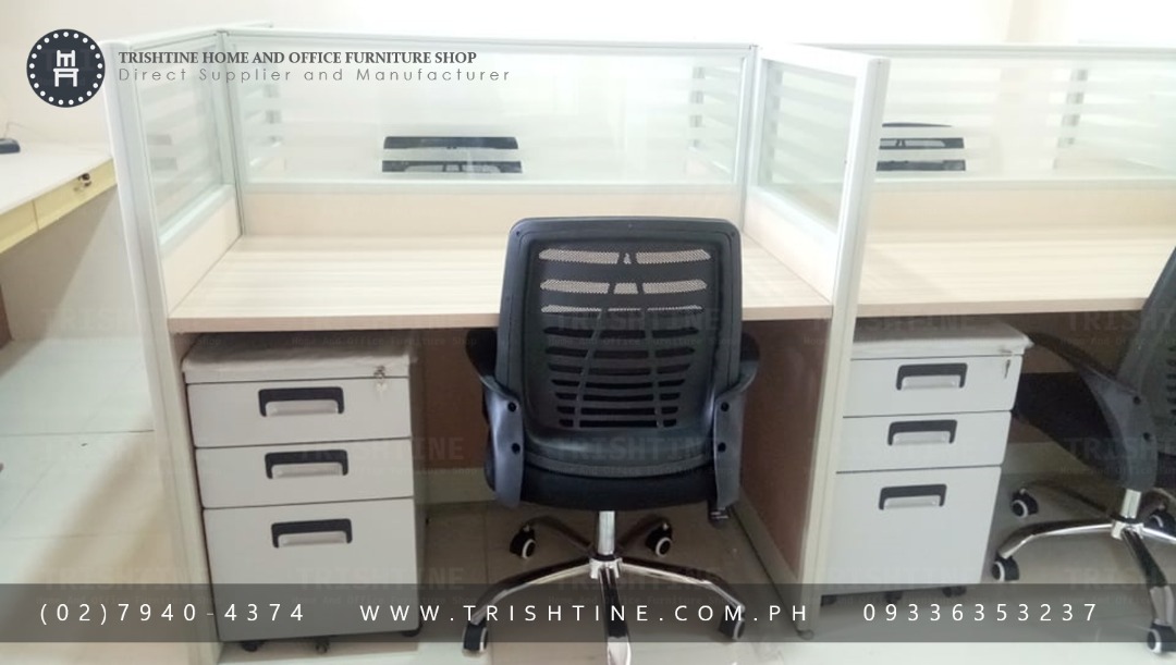 FABRIC WITH GLASS PARTITION LINEAR, Furniture & Home Living, Furniture ...