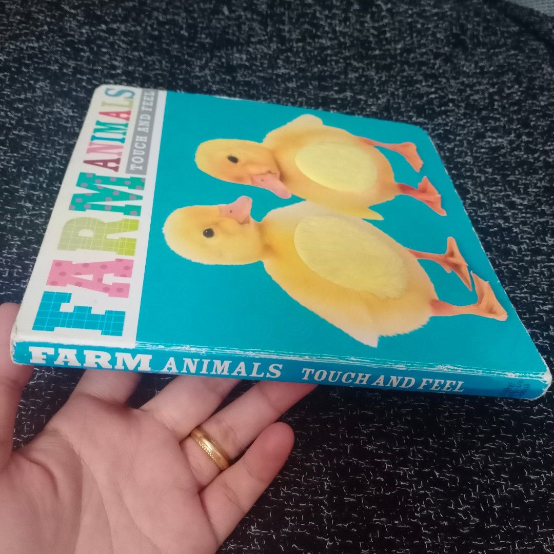Farm Animals Touch and Feel Book on Carousell