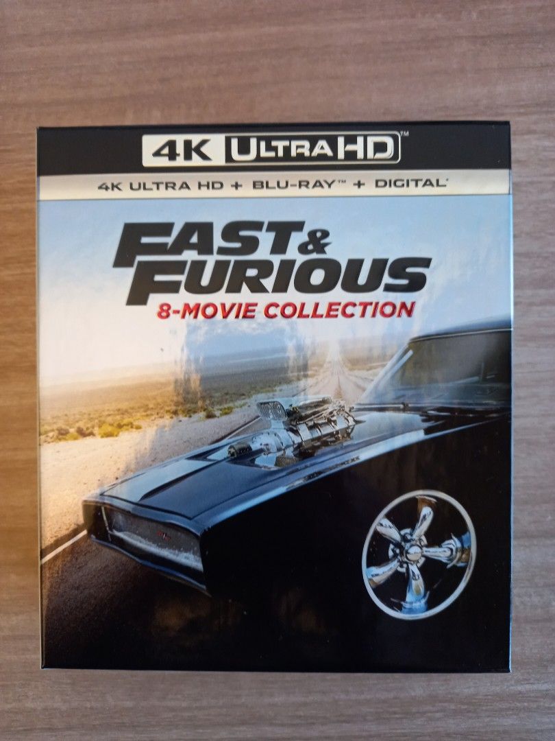 Fast & Furious 8-Movie Collection 4K Ultra HD, Hobbies & Toys, Music ...