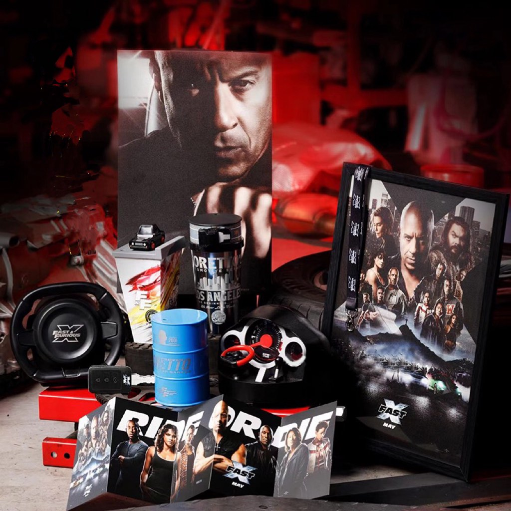 FAST & FURIOUS X 10 torento tumbler mug cup bottle popcorn bucket movie ...