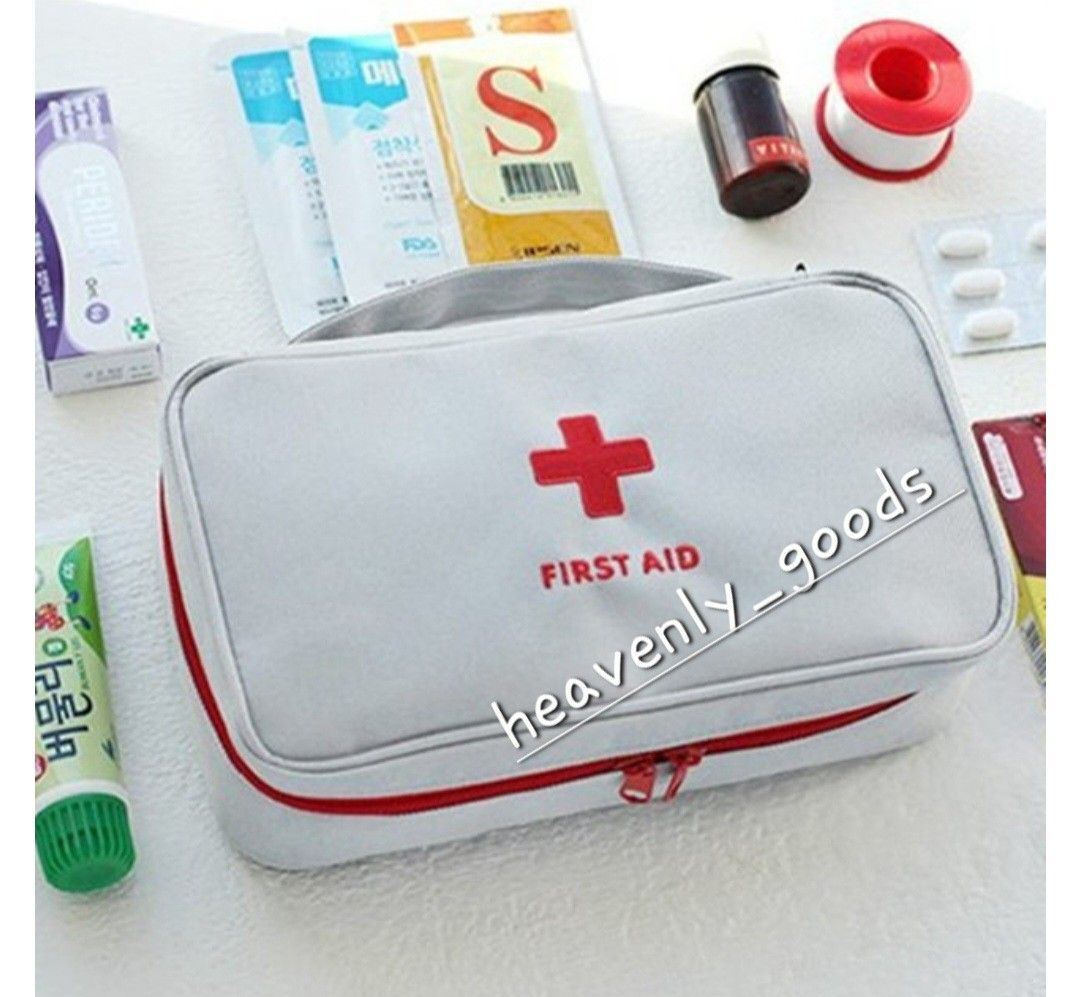 FIRST AID KIT ORGANIZER/PORTABLE MEDICAL EMERGENCY KIT/MEDICINE BAG/MEDICINE CASE/FIRST AID KIT ...