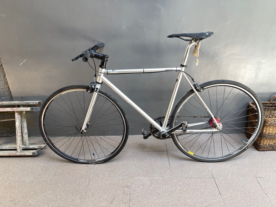 Fixie bike with tiagra brake set, Sports Equipment, Bicycles & Parts ...